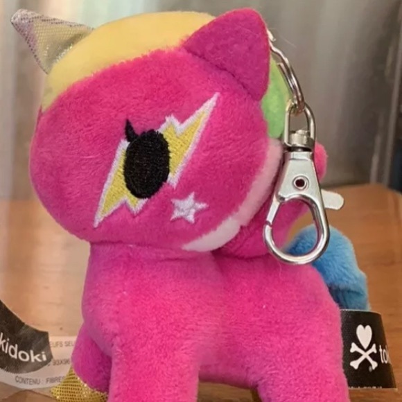 tokidoki | Toys | Tokidoki Comet Unicorno Plush Clip On Keychain Mini ...